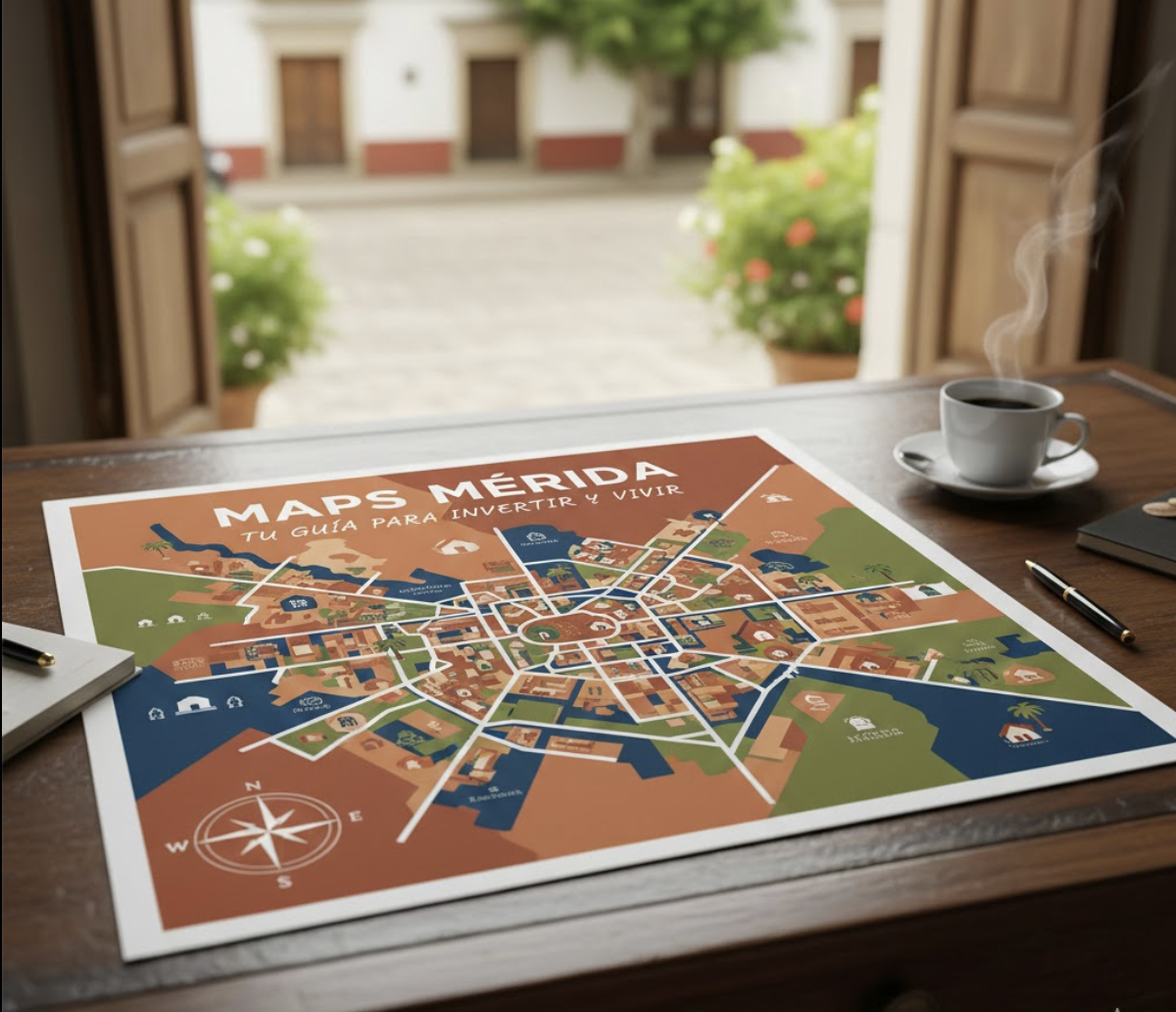 MAPS MERIDA: TU GUIA PARA INVERTIR Y VIVIR